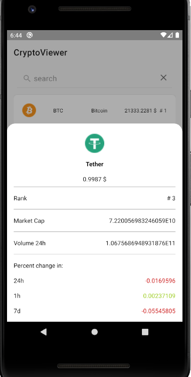 GitHub - f-shahin93/CryptoViewer: Display a list of currencies with details