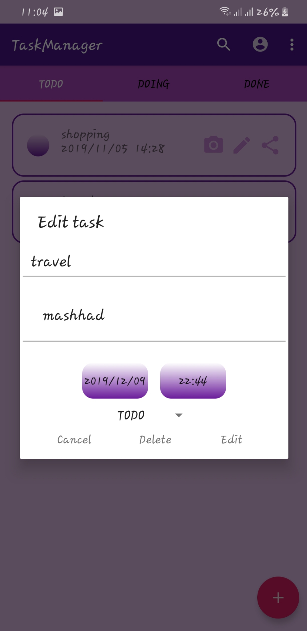 GitHub - f-shahin93/TaskManager: Sample App For Managing Tasks