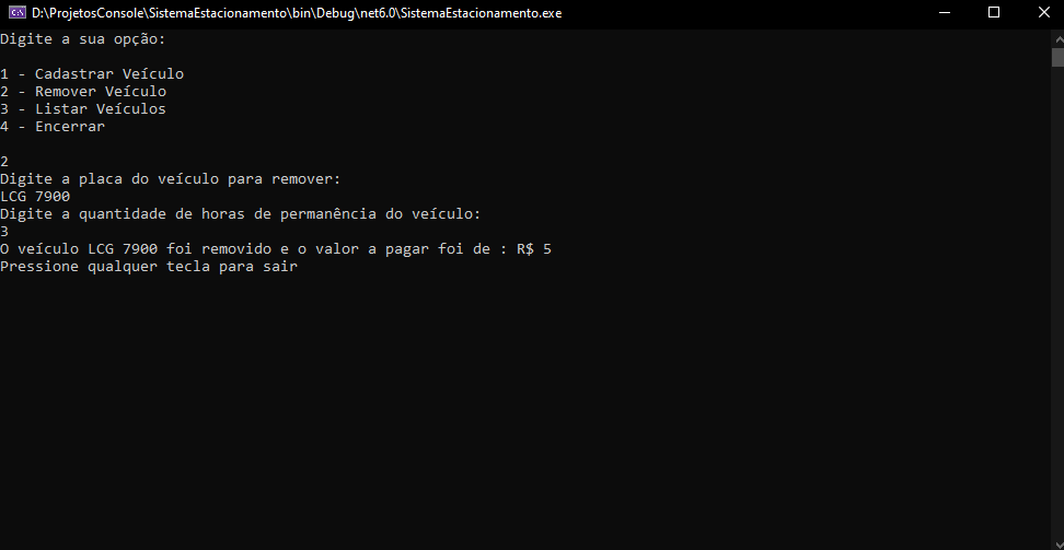GitHub - SebastiaoTrindade/SistemaEstacionamento: Desafio de Projeto do ... GitHub - SebastiaoTrindade/SistemaEstacionamento: Desafio de Projeto do ...