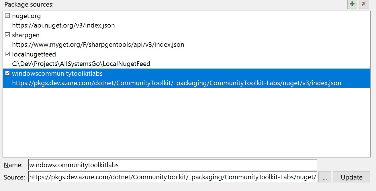 Having trouble adding labs package to project, any advice? · CommunityToolkit Labs-Windows ...