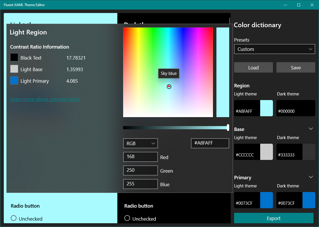 Color picker breaks when using certain system scaling percentages ...