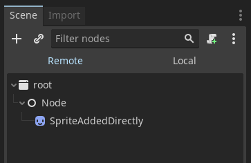 Sprite2D added through script isn't added to the Scenetree · Issue #58217 · godotengine/godot ...