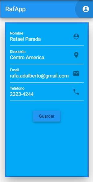 Maquetacion basica en flutter, creacion y validacion de formulario básico, navegacion a otra ...