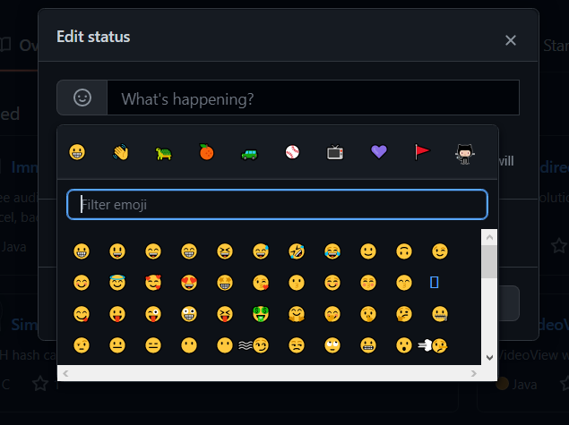 Why are the smileys so small and some are not displayed? · community · Discussion #39741 · GitHub