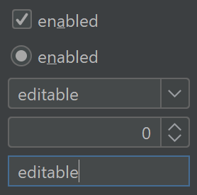 Default dark theme(s): contrast issues · Issue #762 · JFormDesigner/FlatLaf · GitHub