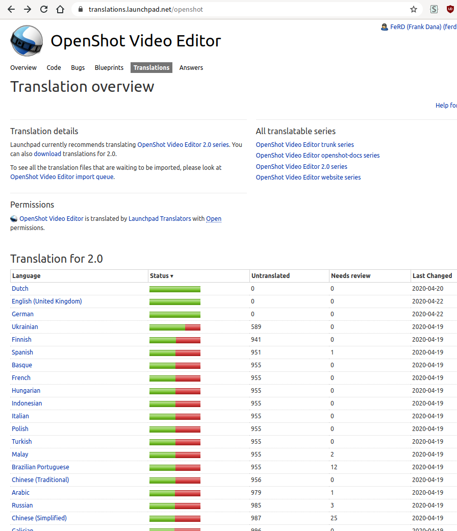 Language of Program vs website vs listed as supported · Issue #3406 · OpenShot/openshot-qt · GitHub