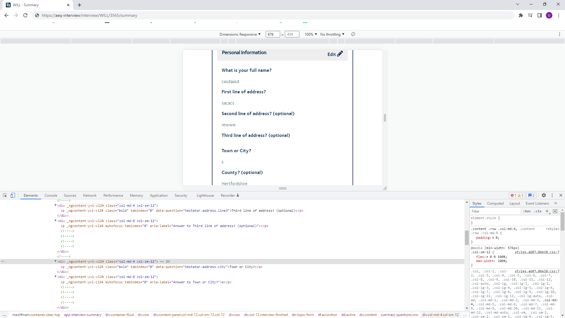 NVDA is not reading the paragraph contained inside the div if the previous value is blank ...