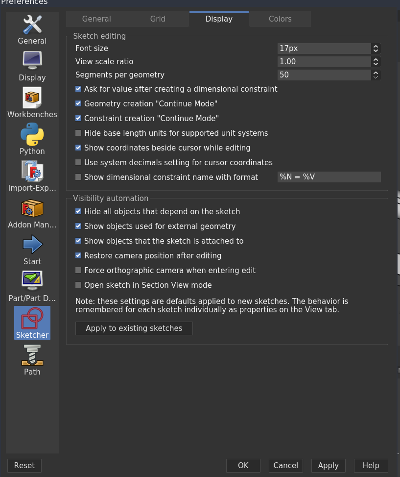 [Problem] Sketcher Marker Size setting is misplaced · Issue #9206 · FreeCAD/FreeCAD · GitHub