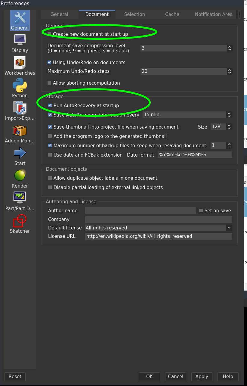 [Problem] Startup behavior settings are confusing · Issue #9207 · FreeCAD/FreeCAD · GitHub