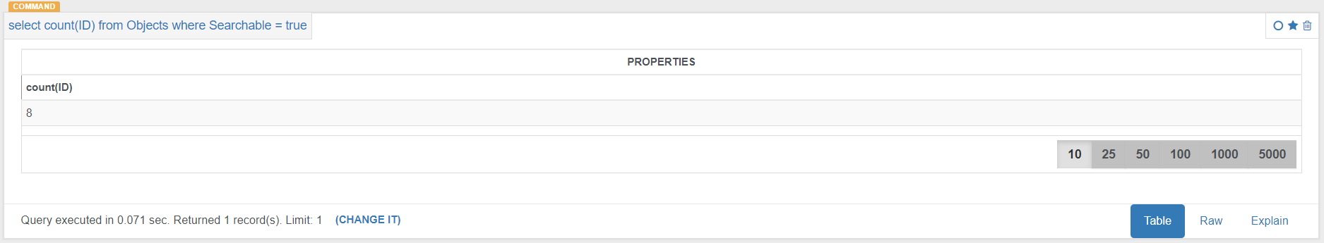 Getting heap memory issue for the count query. · Issue #10021 · orientechnologies/orientdb · GitHub