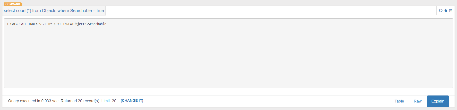 Getting heap memory issue for the count query. · Issue #10021 · orientechnologies/orientdb · GitHub