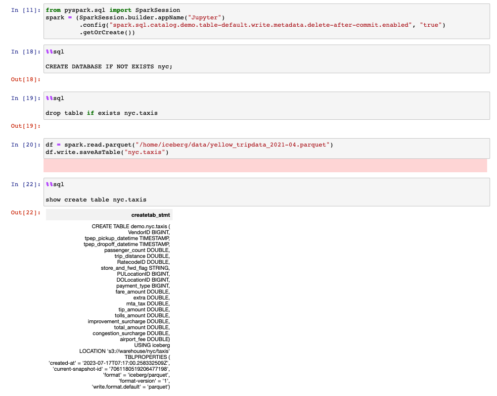 Table Default Do Not Work With Spark Catalog · Issue 8085 · Apache Iceberg · Github