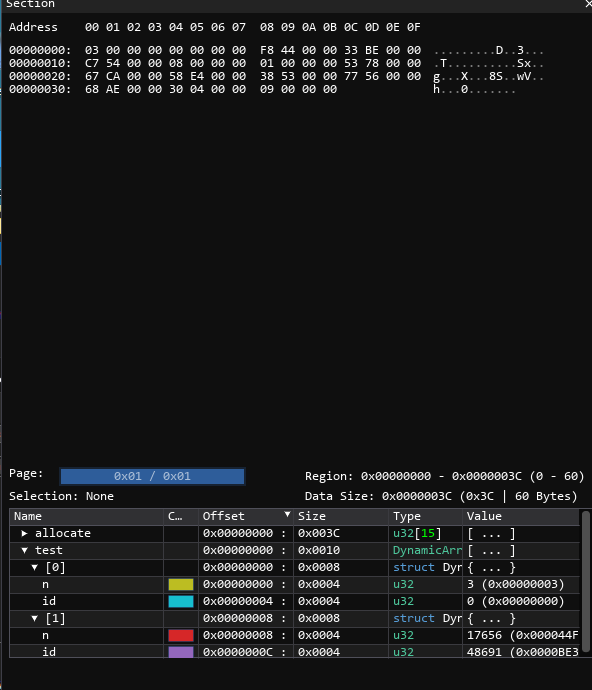 Using Section Memory To Allocate Dynamic Arrays Fails · Issue 983 · Werwolvimhex · Github