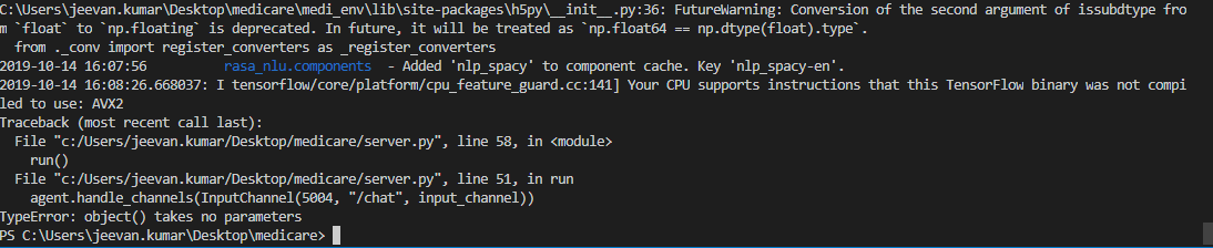 rest api error · Issue #4611 · RasaHQ/rasa · GitHub