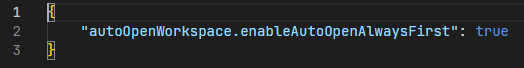 Allow a default ".code-workspace" file to open to be specified in devcontainer.json #1124 ...