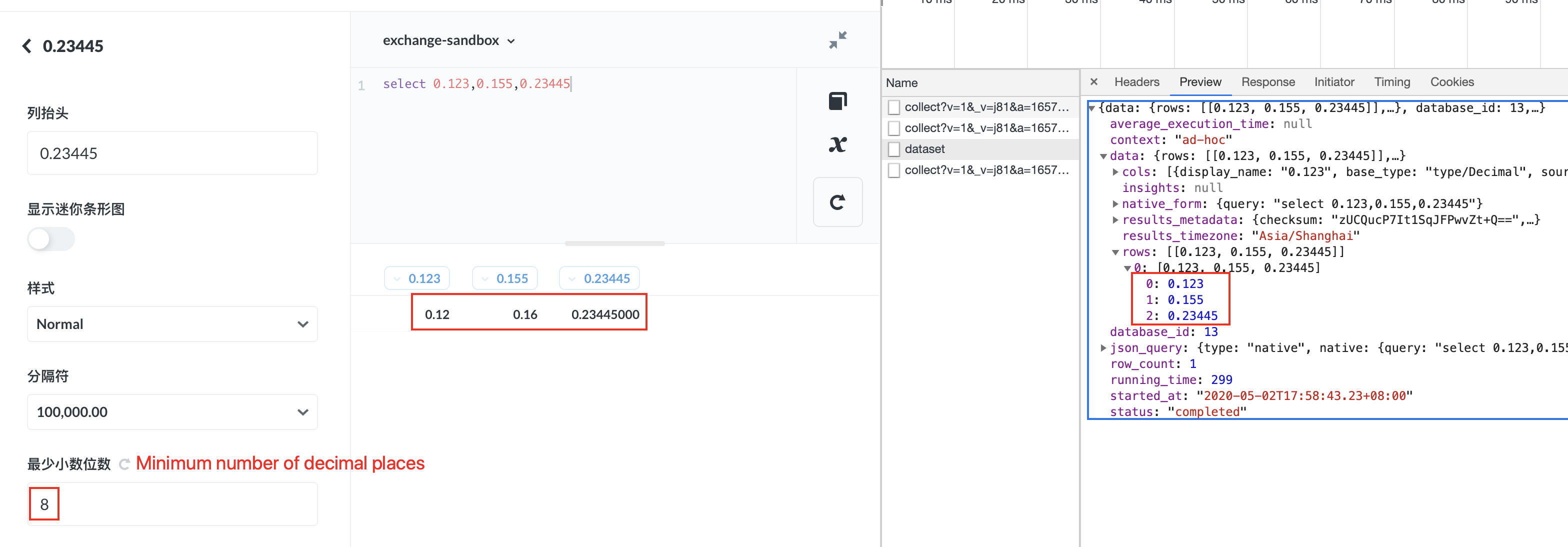 The minimum number of decimal places should not be 2 by default · Issue #12449 · metabase ...