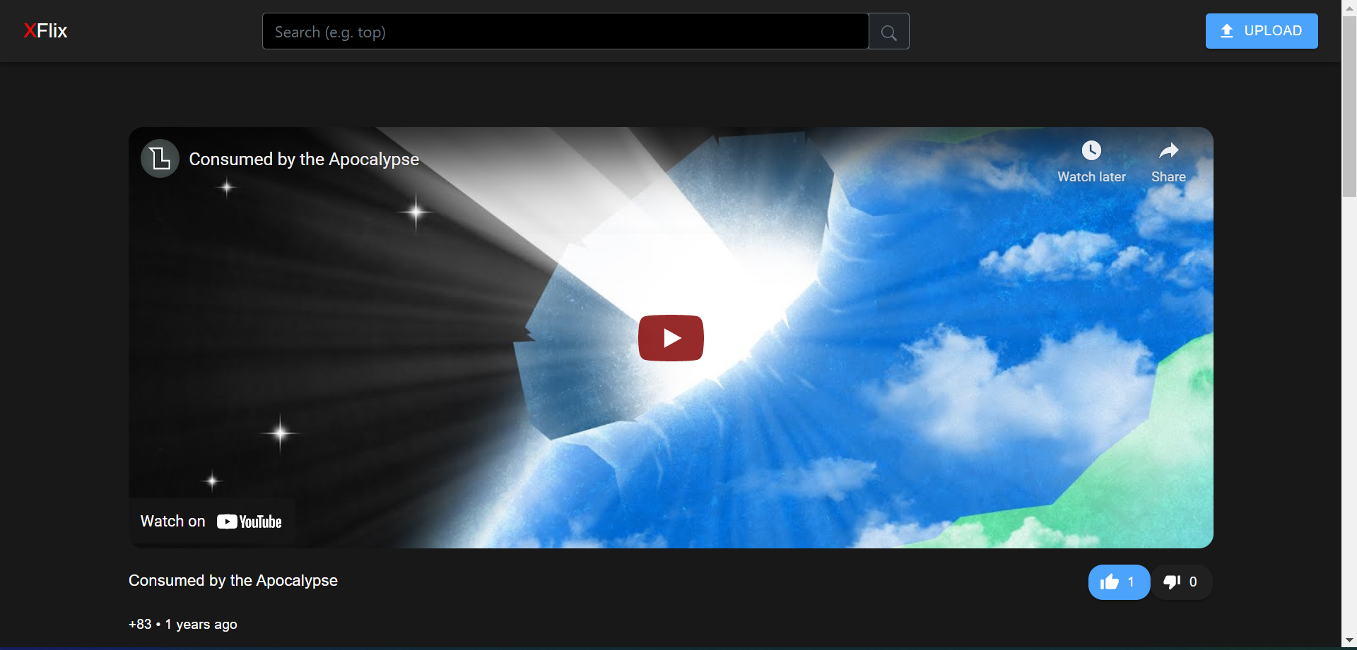 GitHub - shantanujumde/x-flix