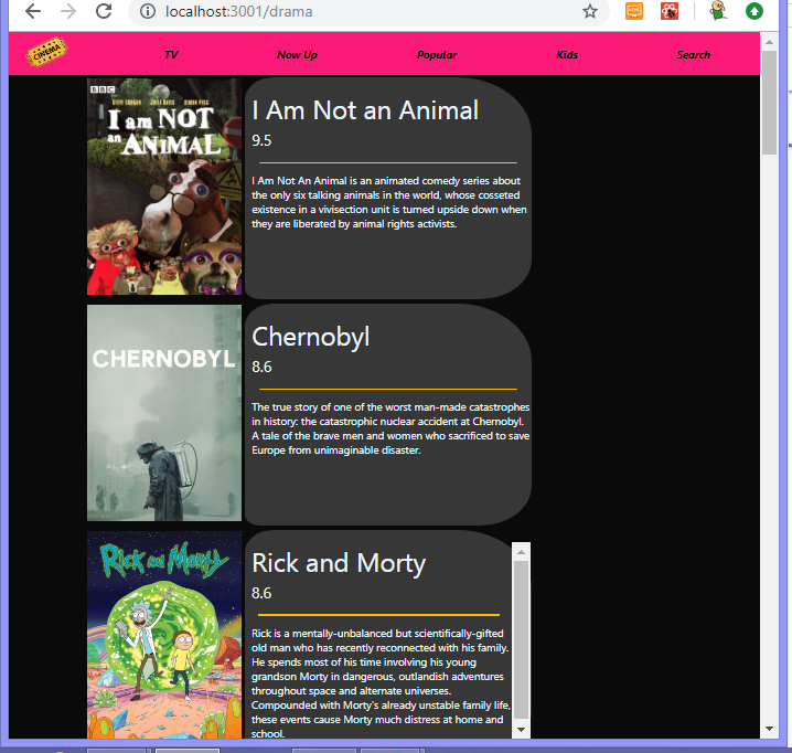 GitHub - shrey-958/cinematic-app: 🎥 🎬 A movie collection site, giving information(description ...