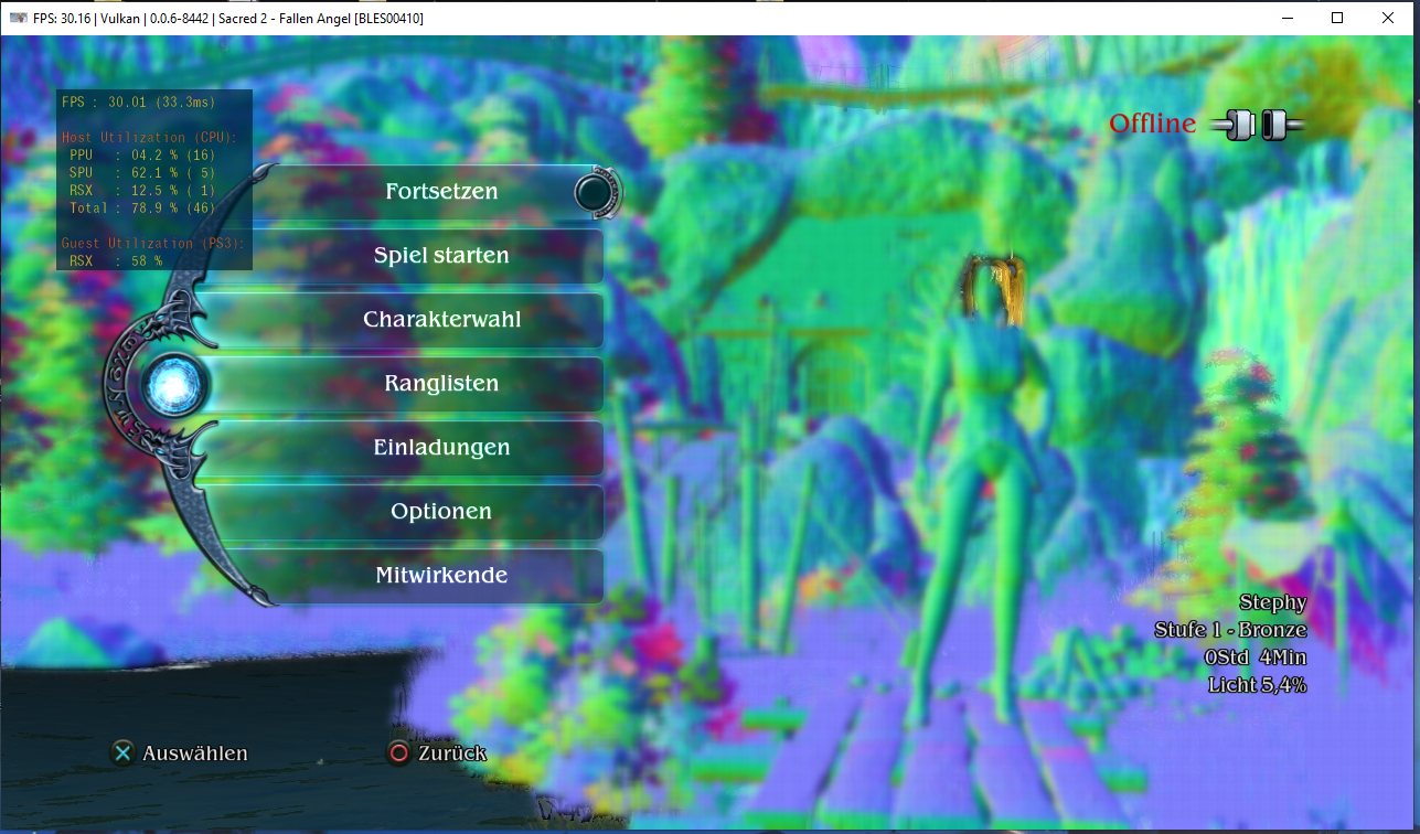 Regression: Sacred 2 [BLES00410] (#5315) · Issue #6311 · RPCS3/rpcs3 ...