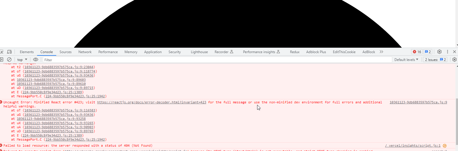 Next.js App Router doesn't work with google cache (http://webcache.googleusercontent.com ...