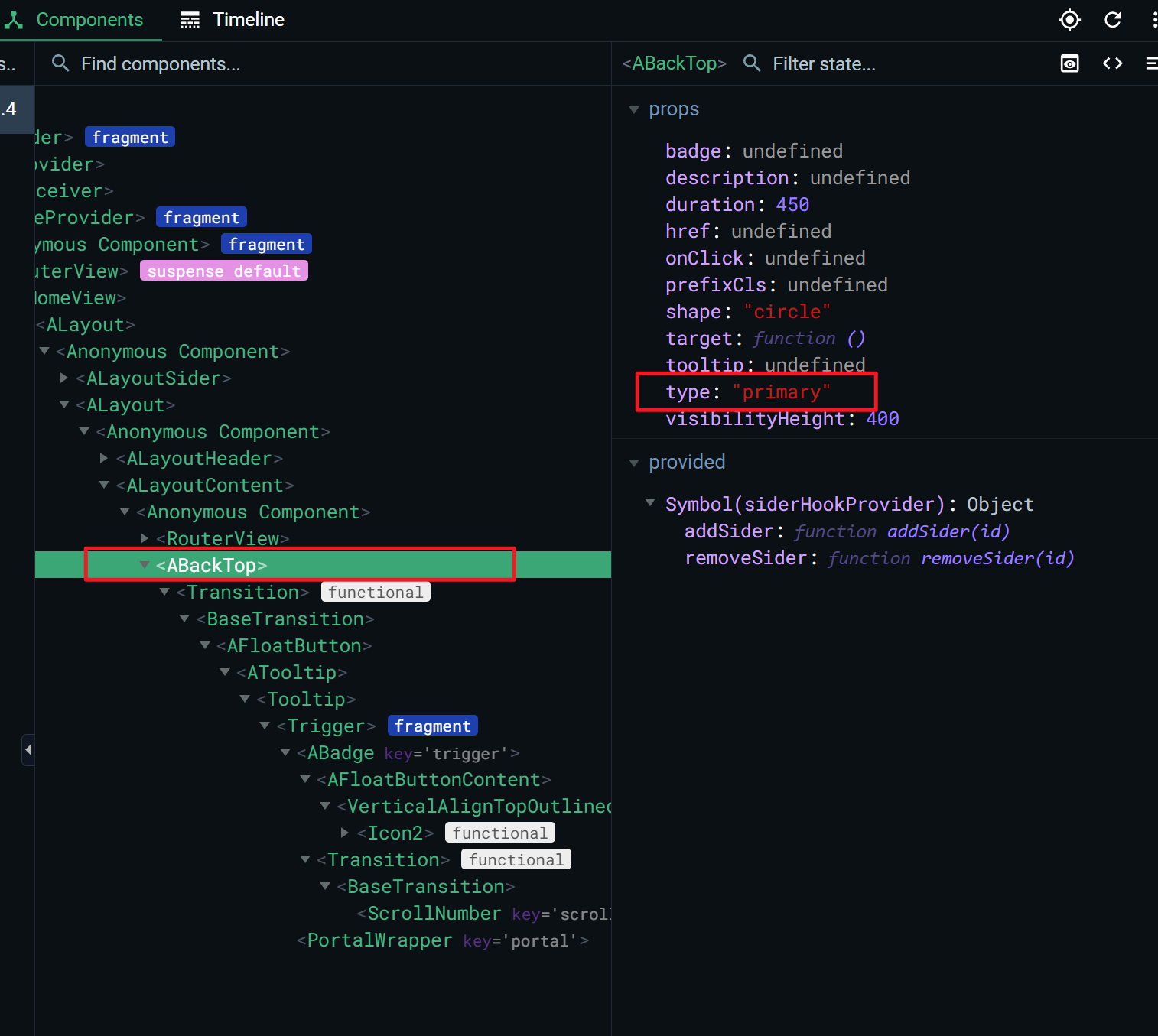 ABackTop组件type属性值设置不生效 · Issue #7008 · vueComponent/ant-design-vue · GitHub