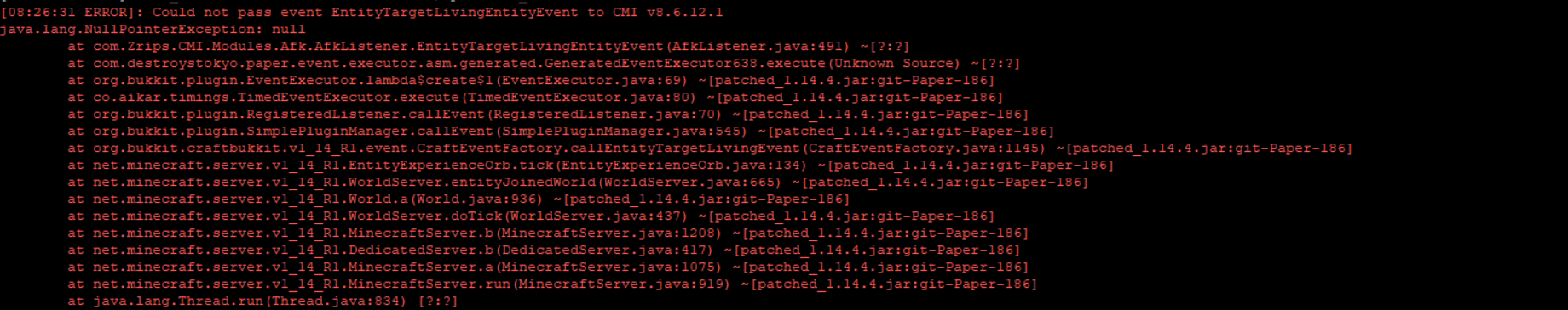 error · Issue #2319 · Zrips/CMI · GitHub
