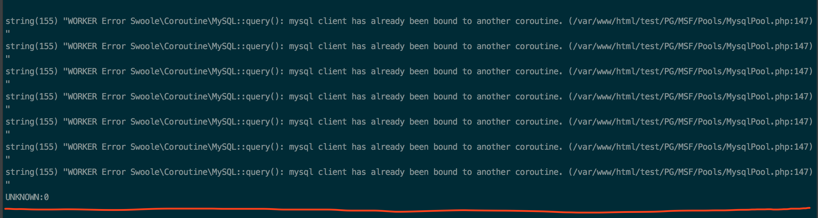 Error In 500 Concurrent When Ab Testing · Issue 1809 · Swoole Swoole Src · Github