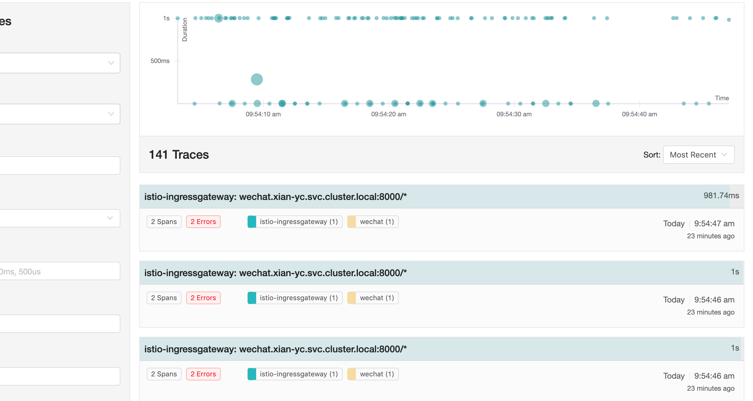 Many Error Requests Don T Know What Caused The Cause · Issue 13309 · Istio Istio · Github