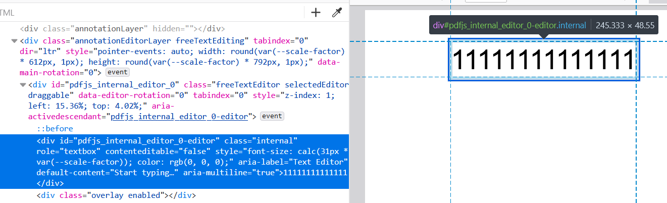 font size of annotation changed when saving · Issue #17164 · mozilla/pdf.js · GitHub