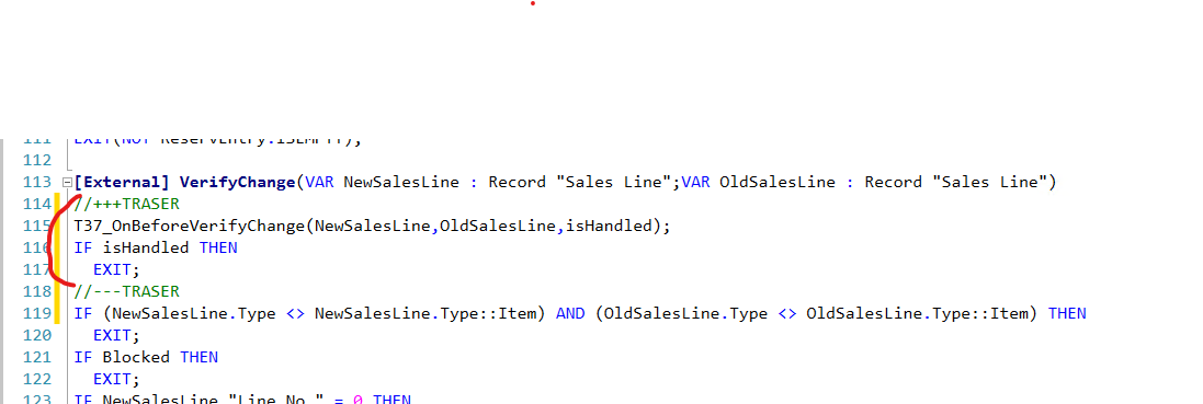 EventRequest CU 99000832 function VerifyChange · Issue #6960 · microsoft/ALAppExtensions · GitHub