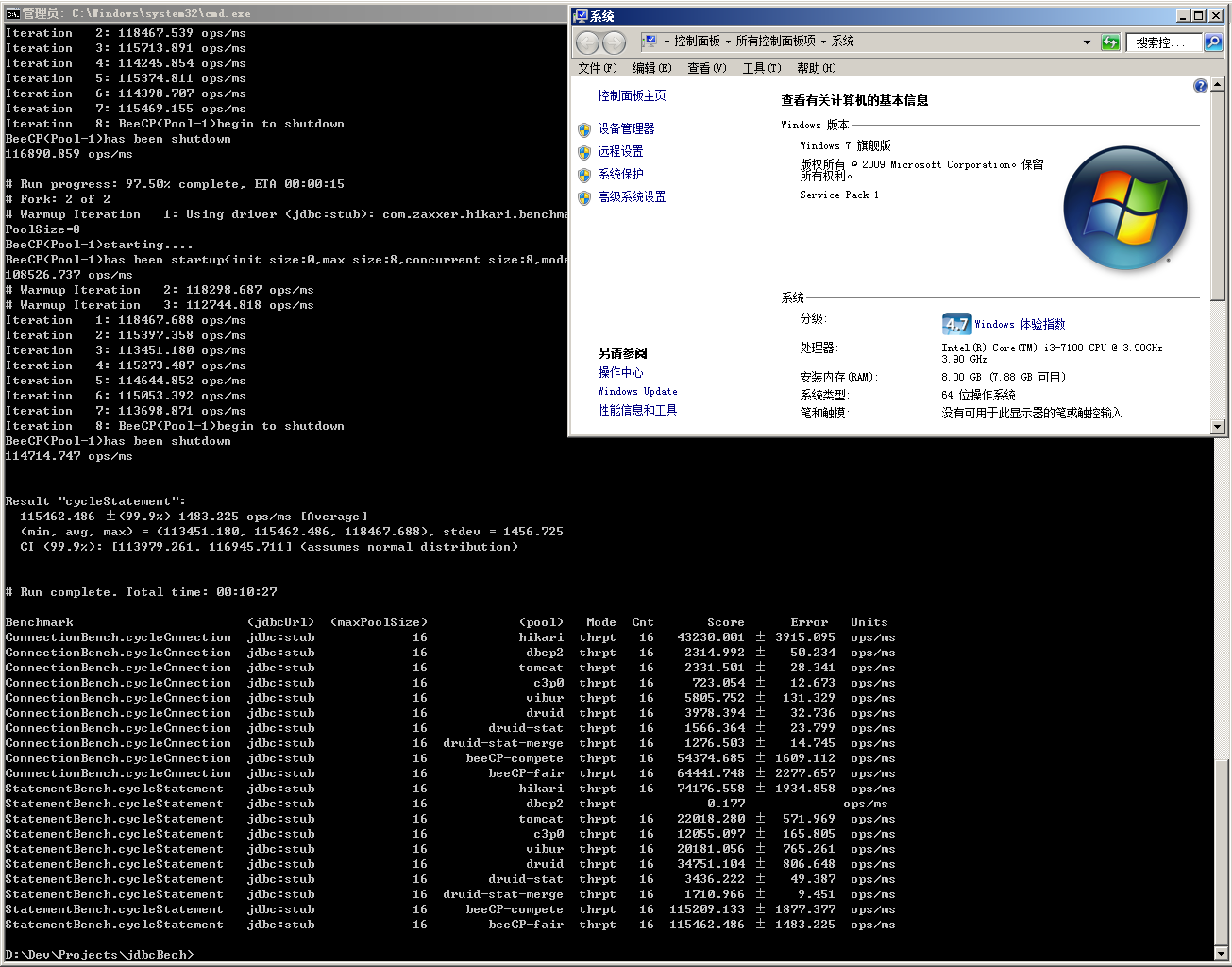 The Performance score is true? · Issue #1478 · brettwooldridge/HikariCP · GitHub
