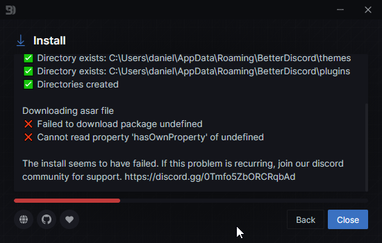 [Bug] Auto Update Featrue Broken · Issue #1452 · BetterDiscord/BetterDiscord · GitHub