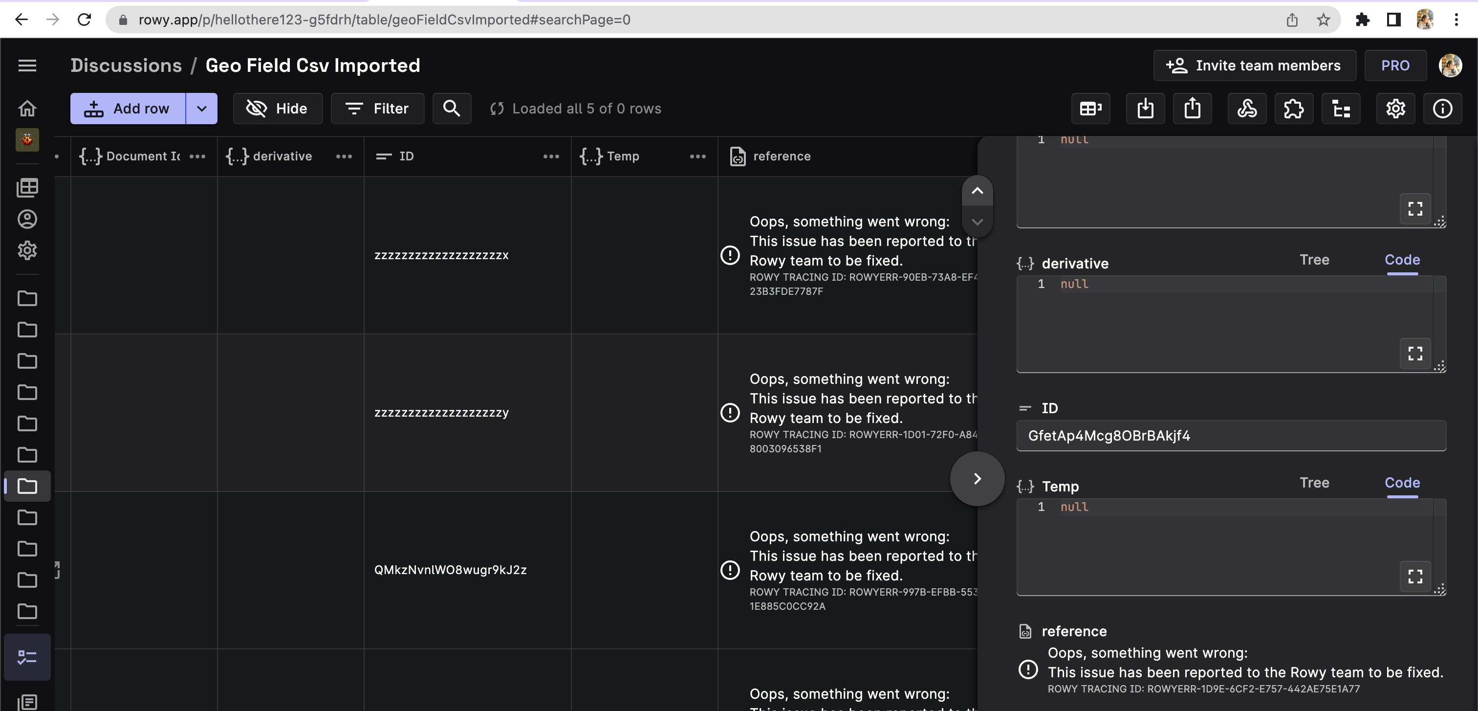 Reference Field gets stored as a String in Firestore when imported · Issue #1264 · rowyio/rowy ...