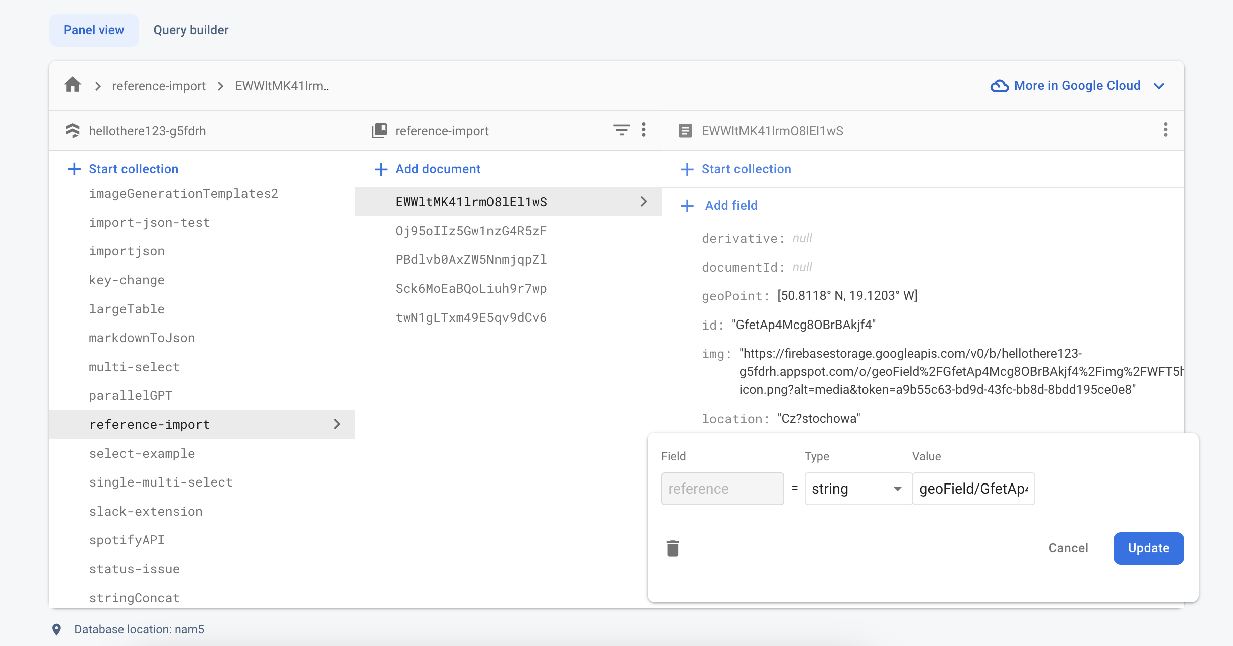Reference Field gets stored as a String in Firestore when imported · Issue #1264 · rowyio/rowy ...