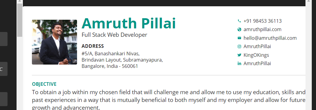 Full name font size changes after exporting · Issue #419 · AmruthPillai/Reactive-Resume · GitHub
