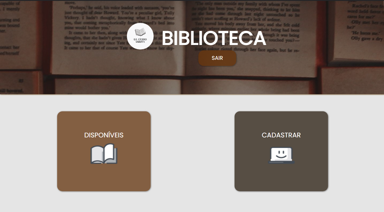 GitHub - paolaguedes/biblioteca-usberti: Um sistema para biblioteca.