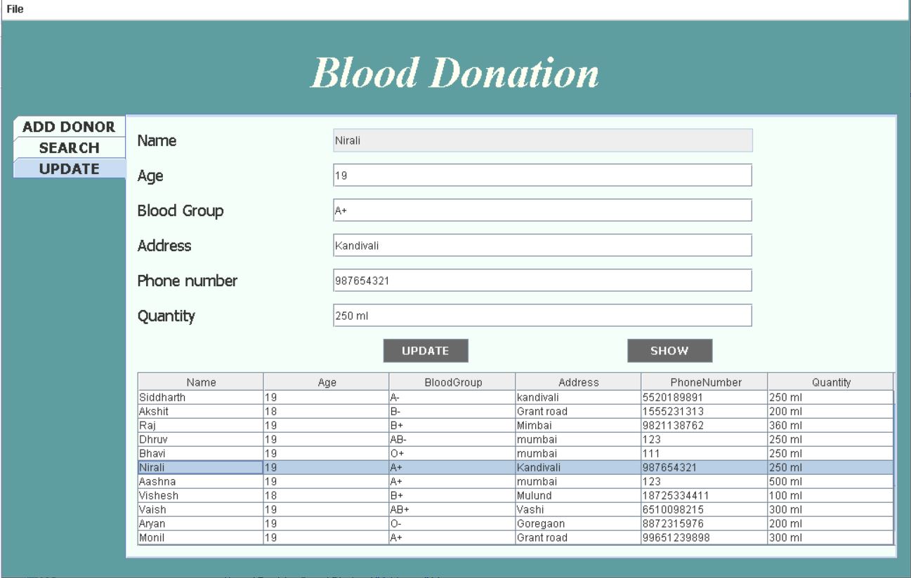 GitHub - nirali25parekh/blood-bank-management: A simple Java GUI app ...