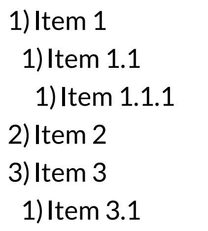 Multilevel list · Issue #614 · QuestPDF/QuestPDF · GitHub