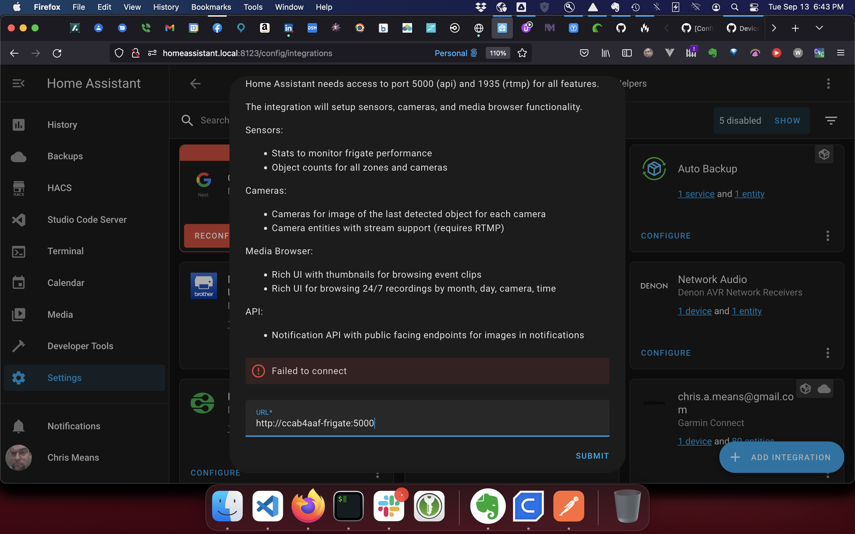 Config Support Failed To Connect · Issue 3835 · Blakeblackshearfrigate · Github