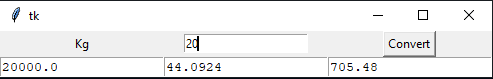 GitHub - chiatt97/TkinterKGConverter: Tkinter app to convert Kg to ...