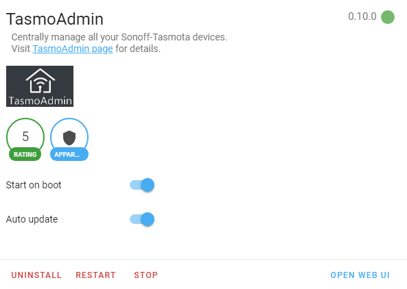 Unable to Update TasmoAdmin from 0.10 to current version · Issue #78 · hassio-addons/addon ...