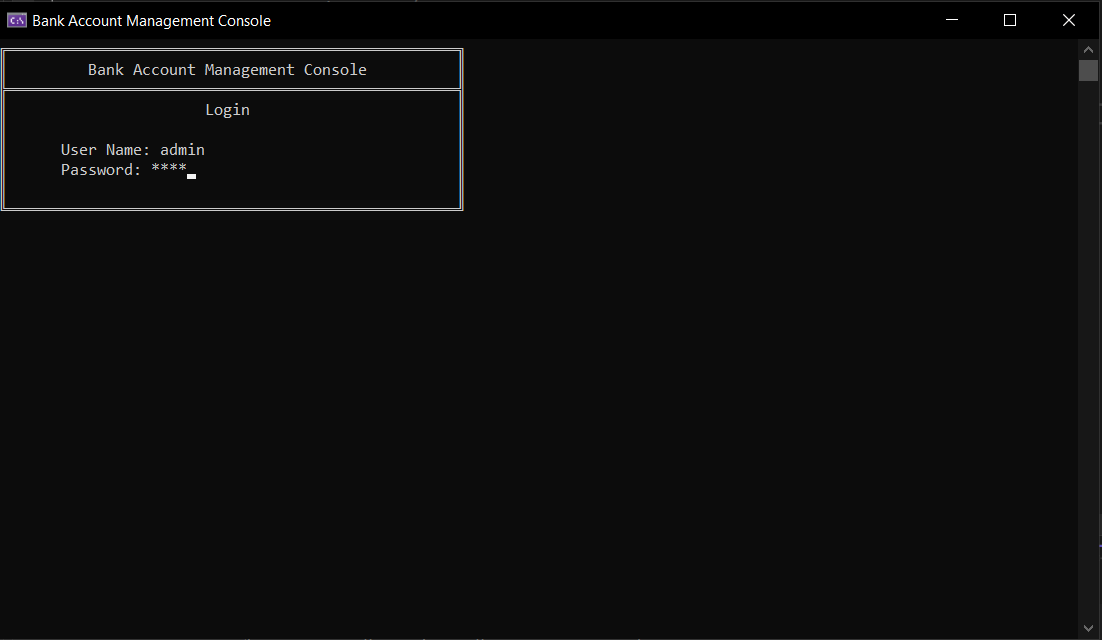 GitHub - MelvinHK/Bank-Account-Console-App: Simple console app for ...