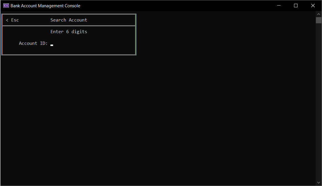 GitHub - MelvinHK/Bank-Account-Console-App: Simple console app for ...