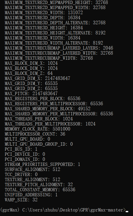 Problem creating a context with pycuda on certain GPUs · Issue #270 · gprMax/gprMax · GitHub