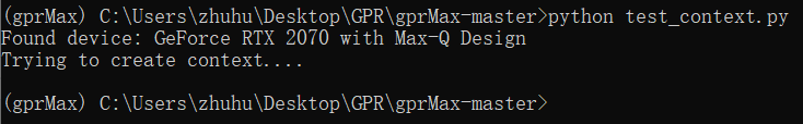 Problem creating a context with pycuda on certain GPUs · Issue #270 · gprMax/gprMax · GitHub