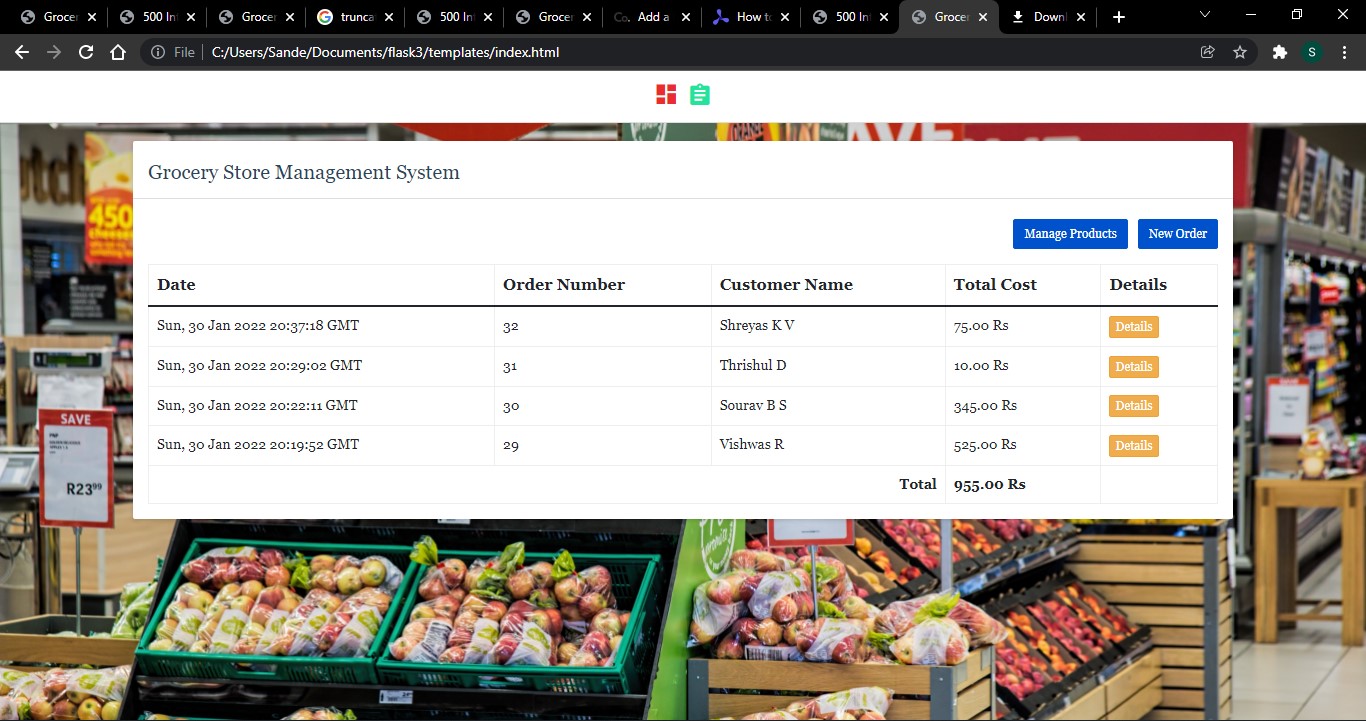 GitHub - SouravBS1/Grocery-Store-Management-System