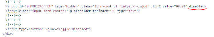 TimePicker can not be disabled · Issue #2841 · Megabit/Blazorise · GitHub