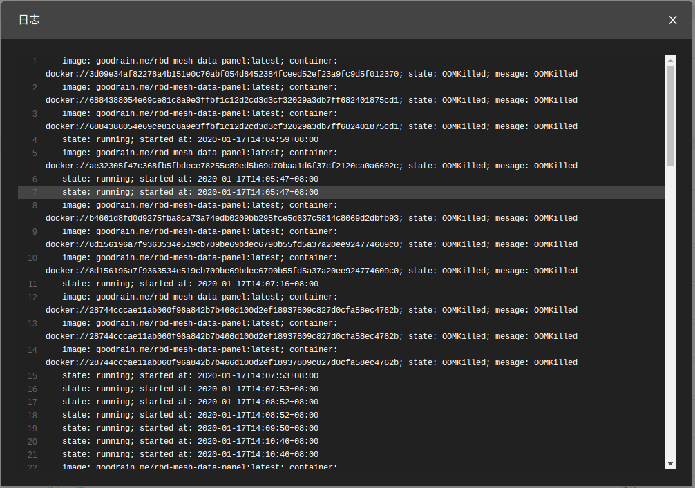 5.1.10 组件的goodrain.me/rbd-mesh-data-panel容器频繁出现OOM · Issue #640 · goodrain/rainbond · GitHub