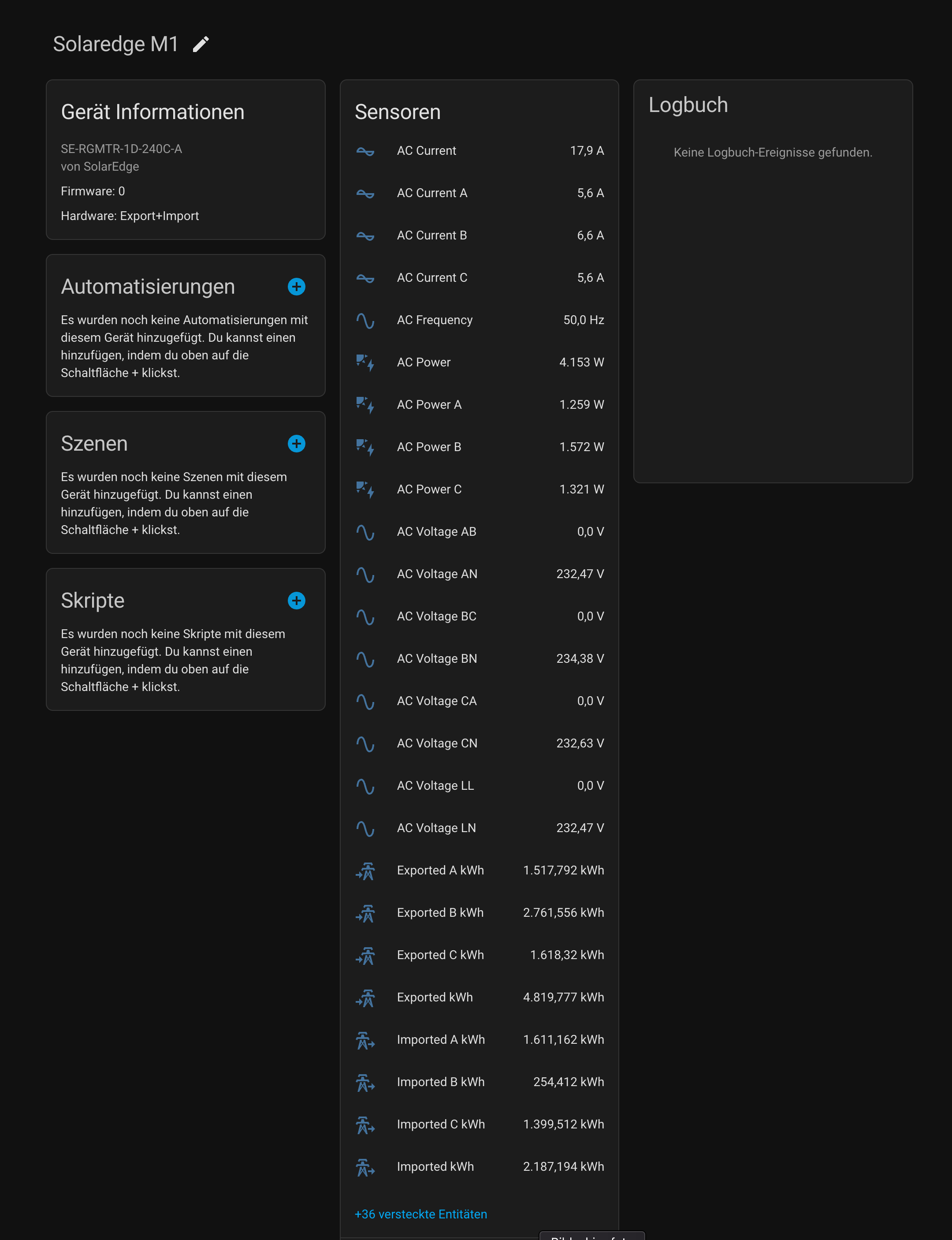 Find another Energymeter · Issue #61 · WillCodeForCats/solaredge-modbus-multi · GitHub