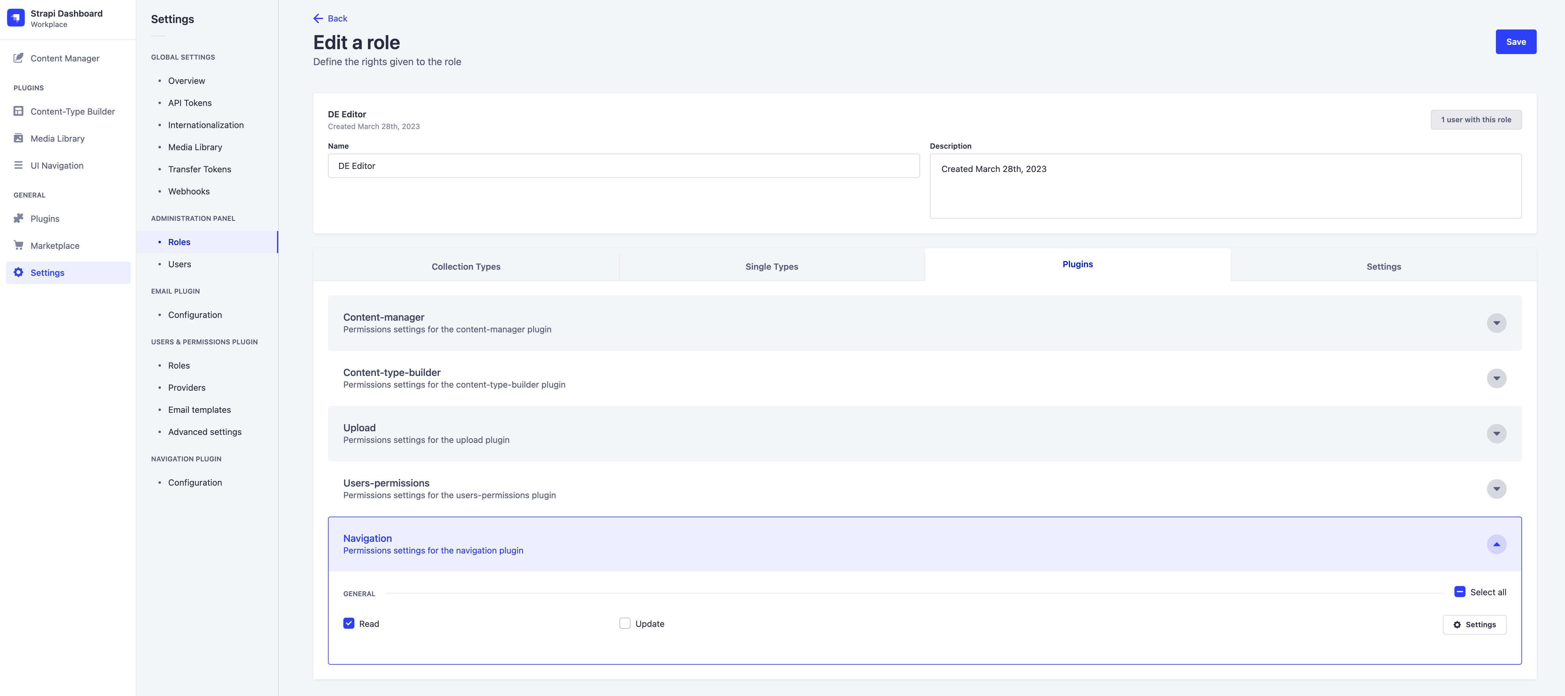 Permission settings are not applied · Issue #315 · VirtusLab-Open-Source/strapi-plugin ...